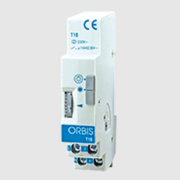 Digital timer - T-16 - ORBIS TECNOLOGÍA ELÉCTRICA - staircase / DIN rail