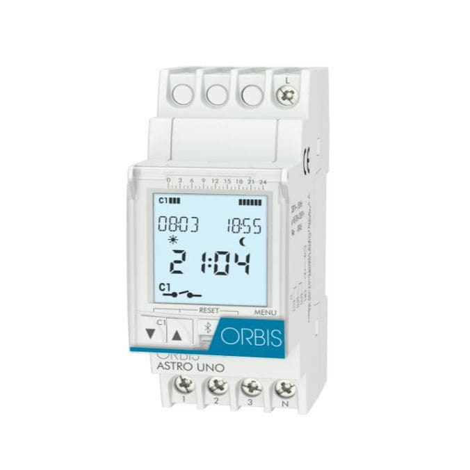 Digital time switch - ASTRO UNO - ORBIS TECNOLOGÍA ELÉCTRICA - with ...