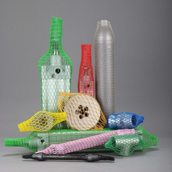 Metal part tubular protective netting - PACKNET AMBALAJ