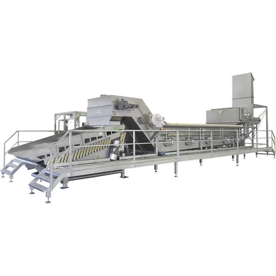 Blancher for the food industry - FMT - Food Processing Technology