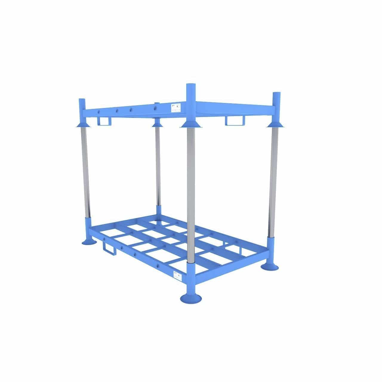 Steel pallet - Manurack 21 - Alpha Technology - Euro / transport / storage