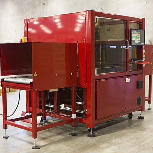 Robotic box-opening cell - IBOD - TM Robotics - cutting / for the food ...