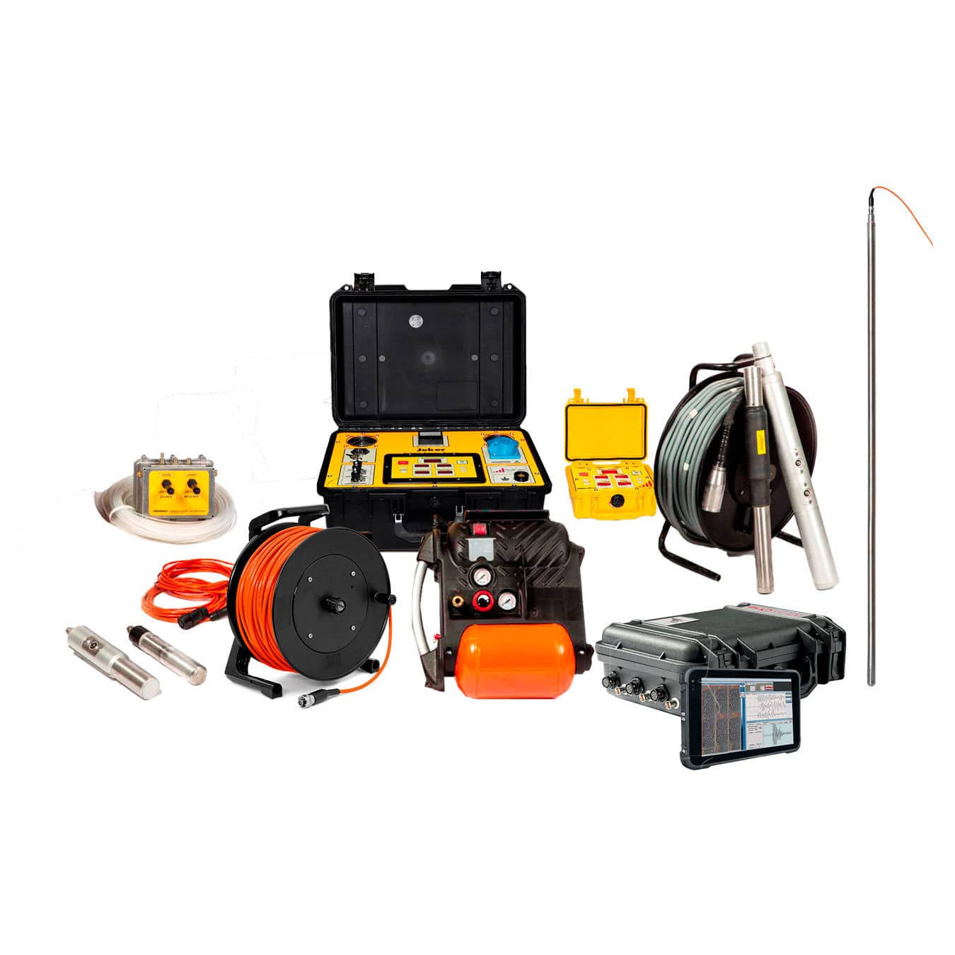Portable test set - SET SEISMIC CROSS HOLE - SOLGEO SRL - for seismic ...