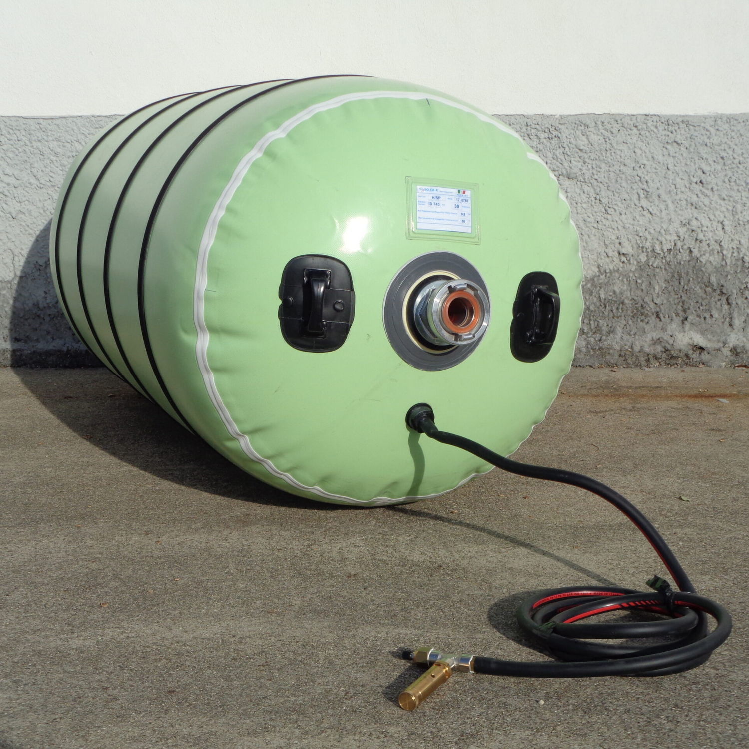 Concrete pipe inflatable plug - H - SoftCaP