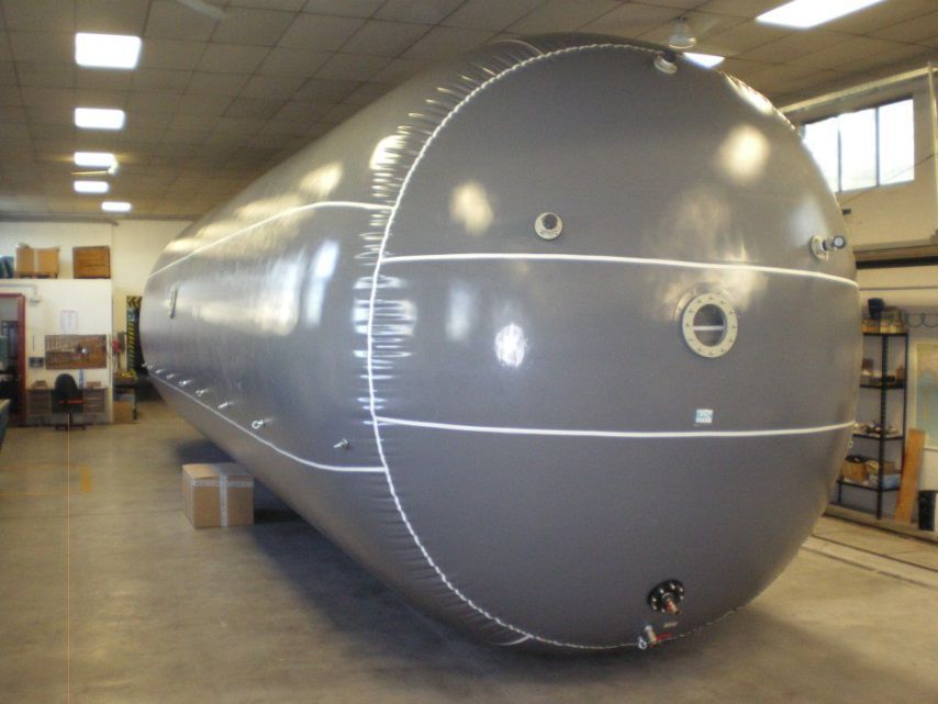 Storage tank - SoftCaP - nitrogen / for gas / biogas