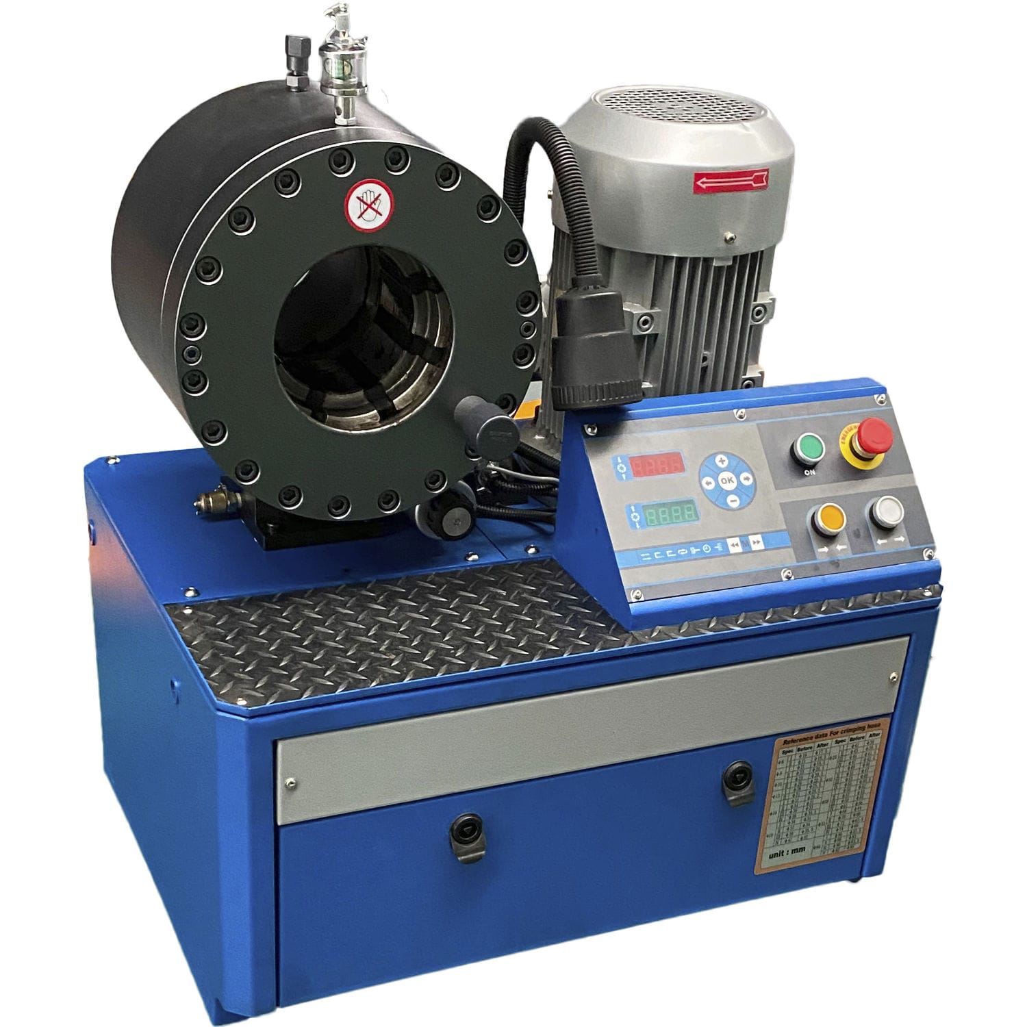 Hose crimping machine - KM-32WD - Handanshi Kangmai Hydraulic Equipment ...