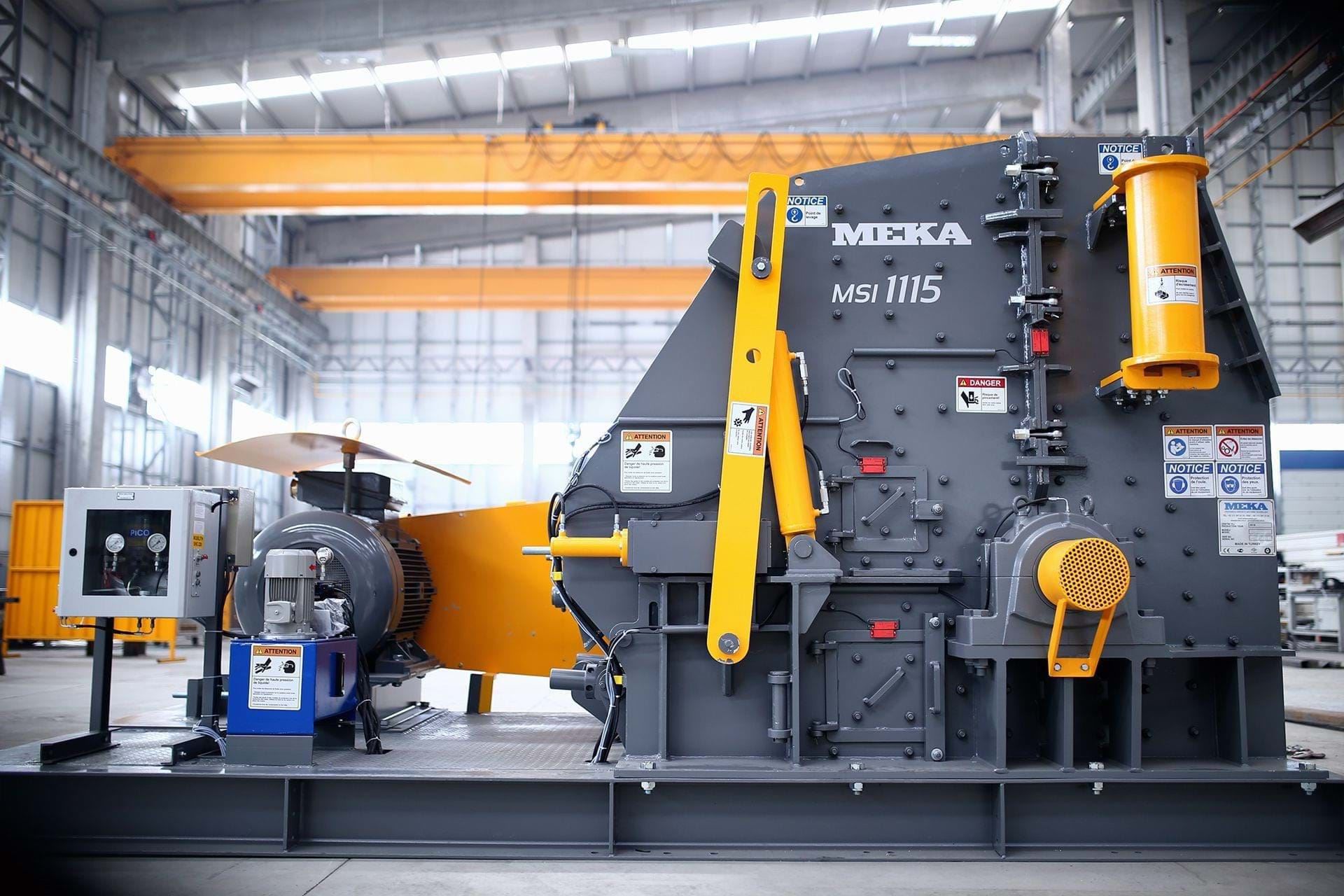 Impact crusher - MSI1115 - MEKA Crushing Screening and Concrete ...