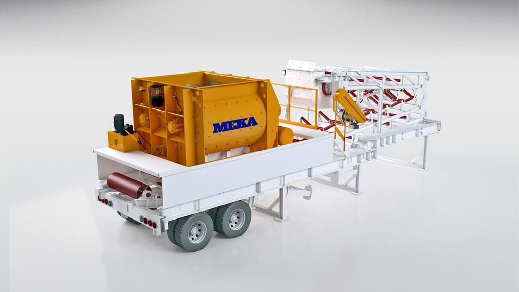 Planetary mixer - MTW series - MEKA Crushing Screening and Concrete ...