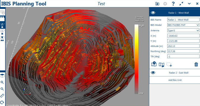 Monitoring software - IBIS - IDS GeoRadar - planning / safety / assessment