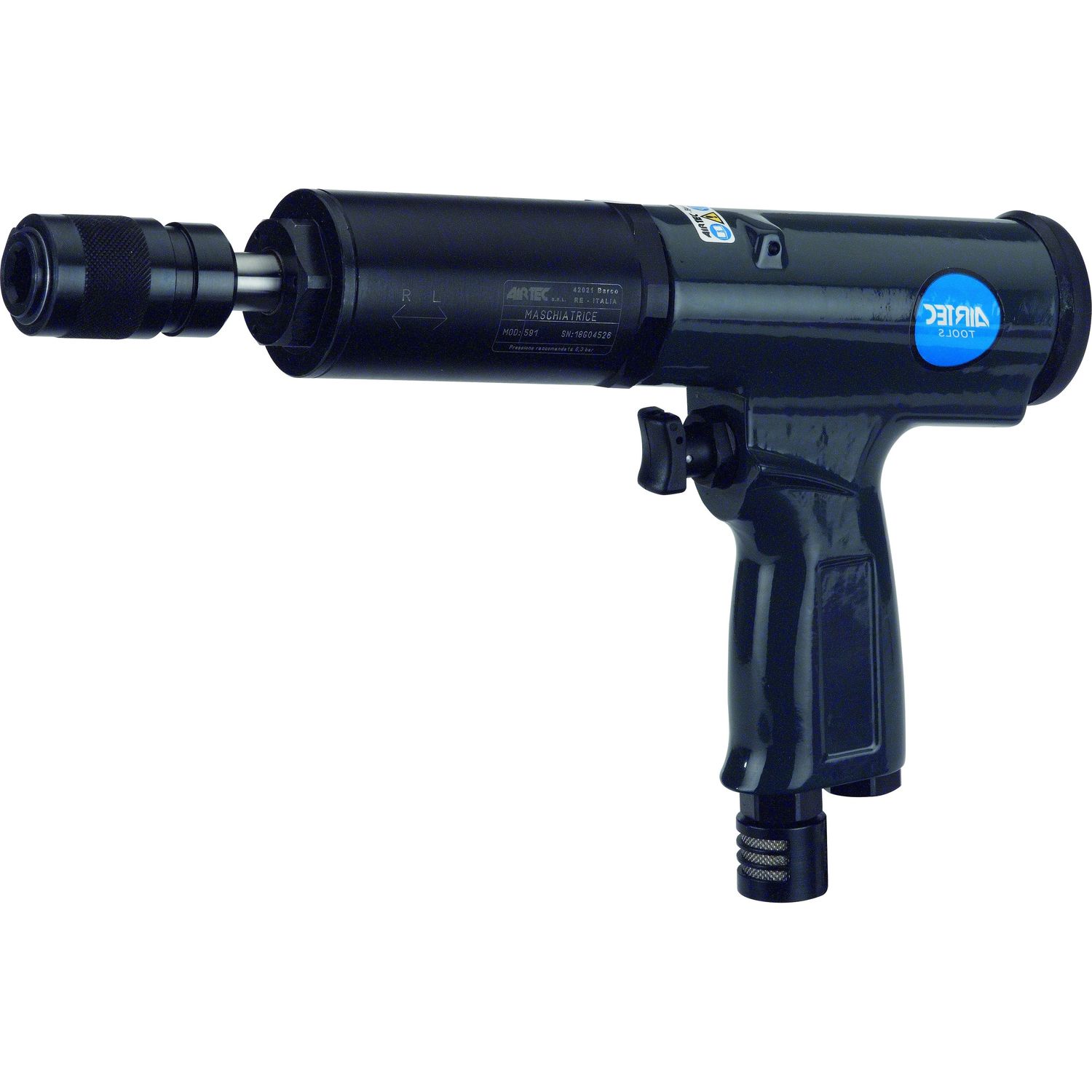Pistol grip tapper - 591 - AIRTEC SRL - pneumatic / two-speed