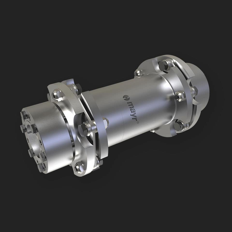 Flexible coupling - ROBA®-DS - Chr. Mayr GmbH + Co. KG - finned ...