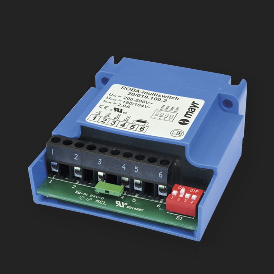 Brake controller with fast-acting rectifiers - ROBA®-multiswitch - Chr ...