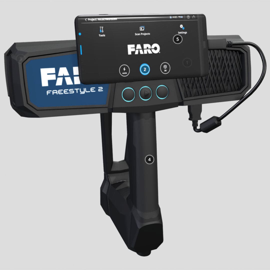 3D scanner - Freestyle 2 - FARO Technologies - measurement / laser ...