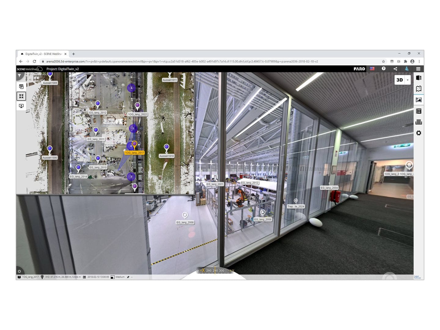 Management software - FARO Technologies - storage / project management ...