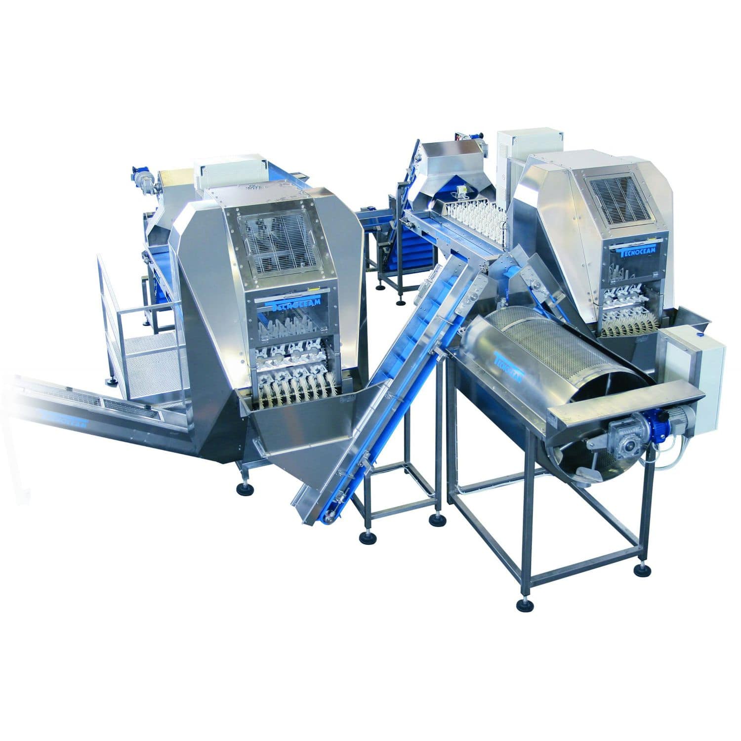 Bell pepper coring machine - DSP-4P - TECNOCEAM