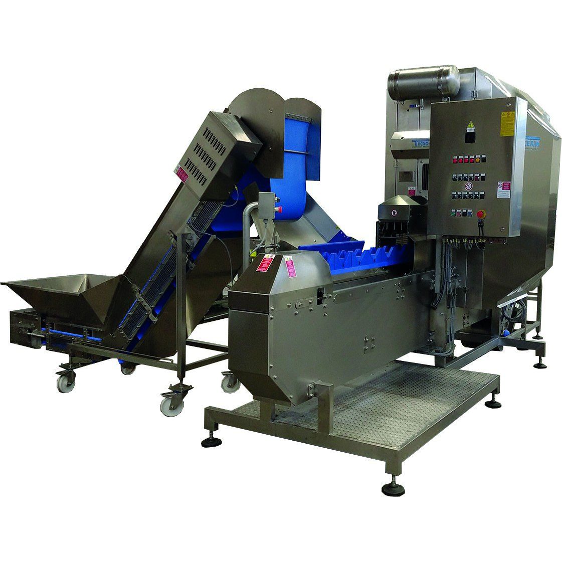 Bell pepper coring machine - DTOP-1P - TECNOCEAM