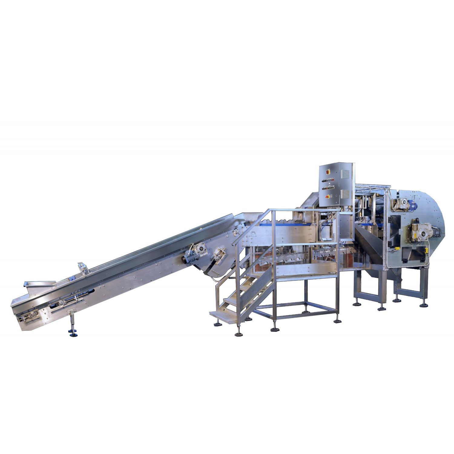 Onion peeling machine - SPC - TECNOCEAM - fully-automatic / for cutting