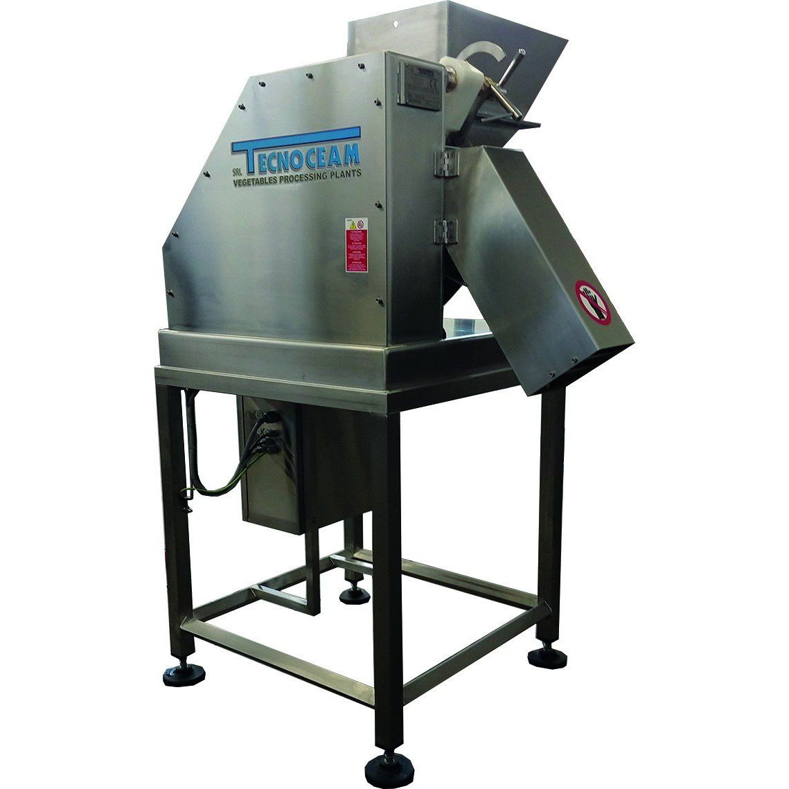Longitudinal vegetable cutting machine - TA - TECNOCEAM - carrot ...