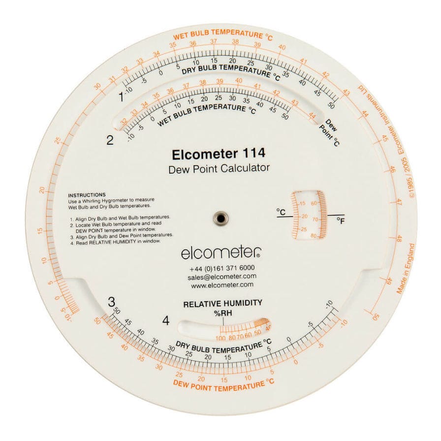 Portable dew-point meter - G114----2 - Elcometer