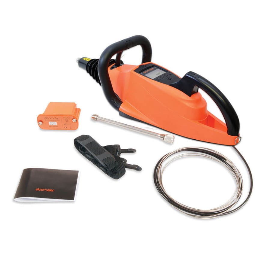 Coating holiday detector - D280-T-KIT - Elcometer - portable / high ...