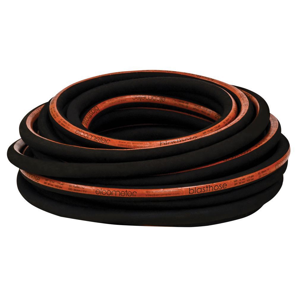 Compressed air hose - BH series - Elcometer - styrene-butadiene rubber ...