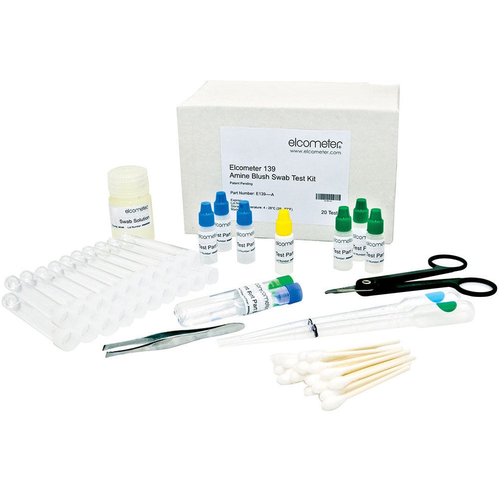 Amine blush test kit - E139----A - Elcometer - manual / surface / for ...