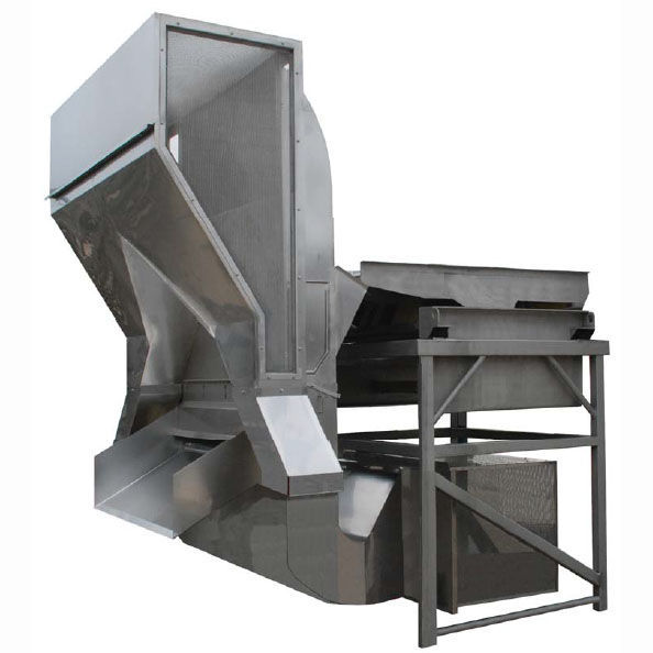 Air food cleaning machine - 90, 120, 300 - Hughes Equipment - green pea ...