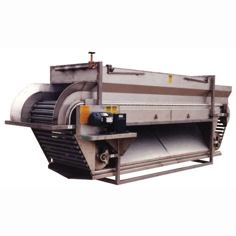 Corn washing machine - Hughes Equipment - roller