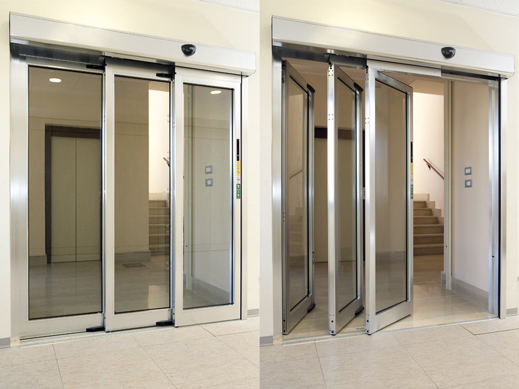 Panic door - TSA T.O.S. 2 + 1 - Ponzi - sliding / swing / glass