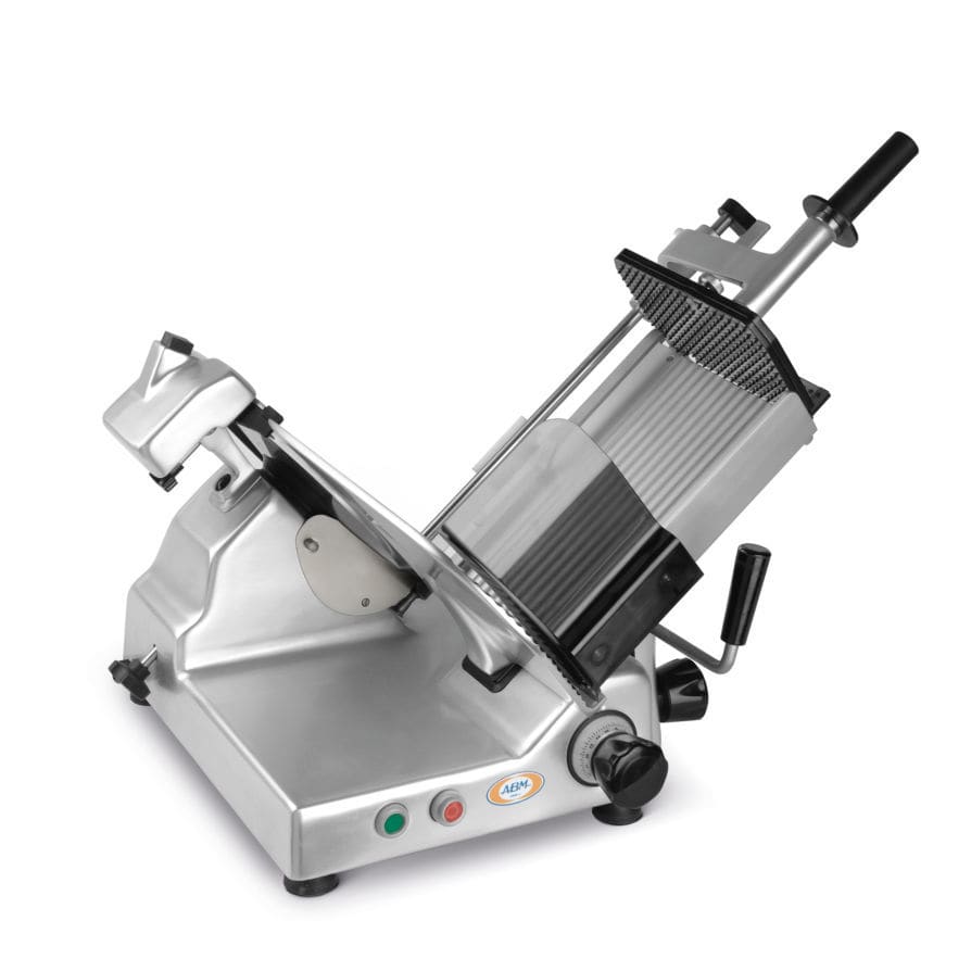 Gravity slicing machine - 9300 G PLUS - ABM company S.r.l. - meat ...