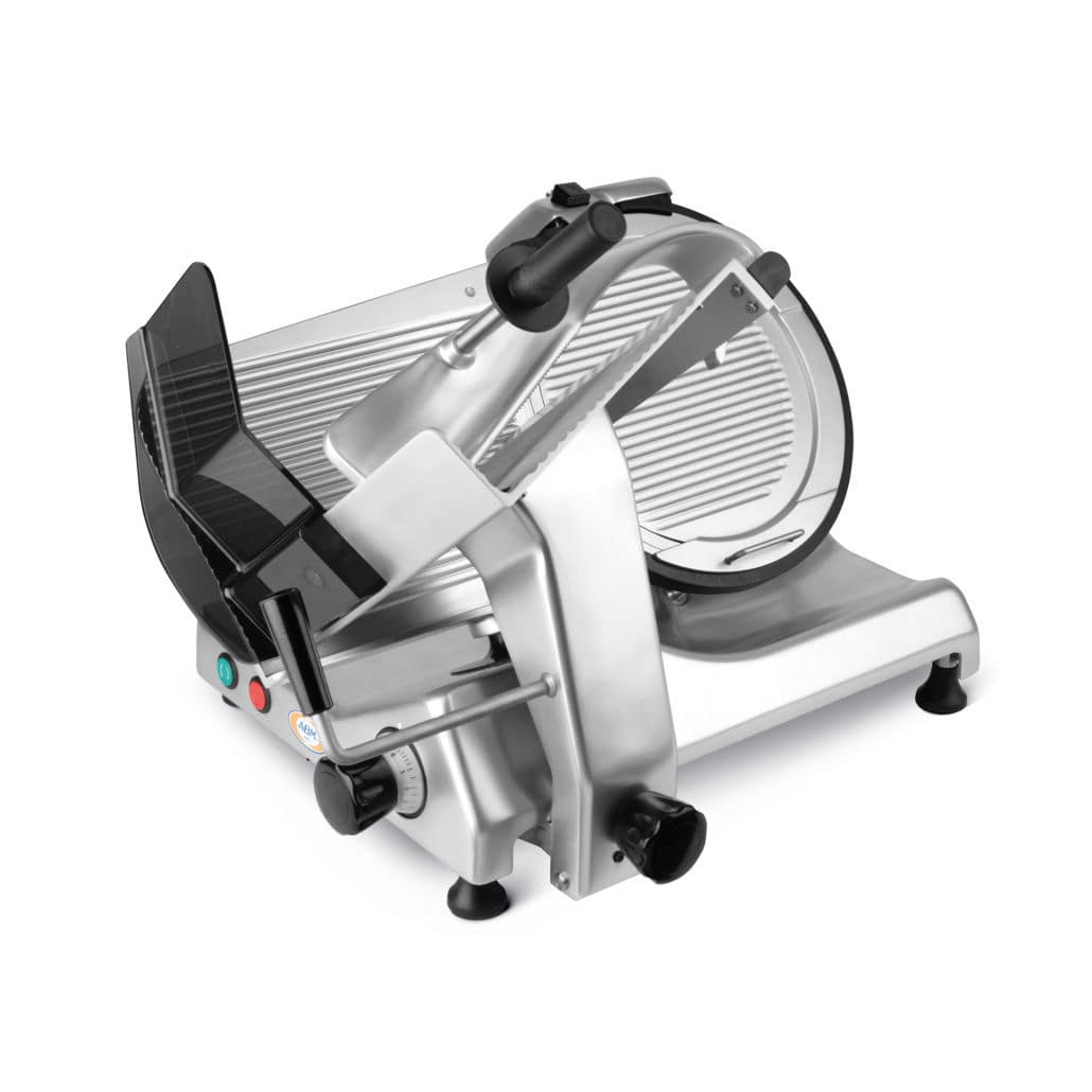 Gravity slicing machine - UNI 350 G - ABM company S.r.l. - meat ...