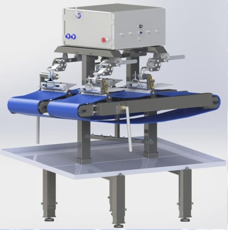 Double lane pinbone remover - TWP104 - Kaj Olesen AS - for salmon / for ...