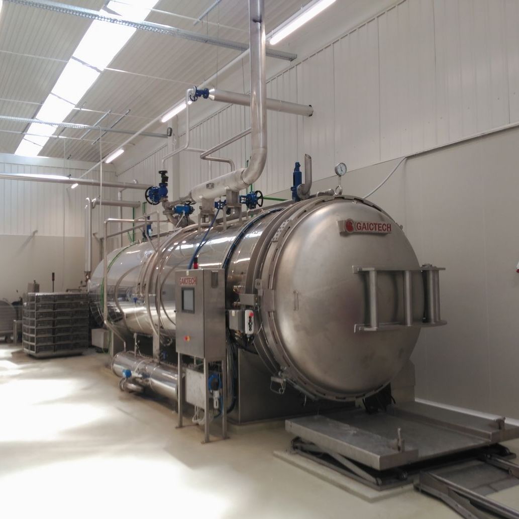 Steam industrial cooker - Gaictech - tuna / stainless steel