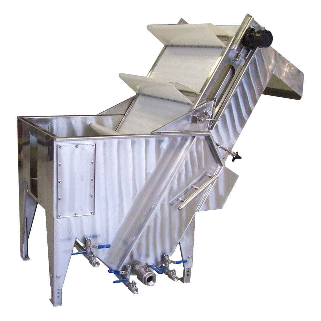 Fish washing machine - KM Fish - belt / drum