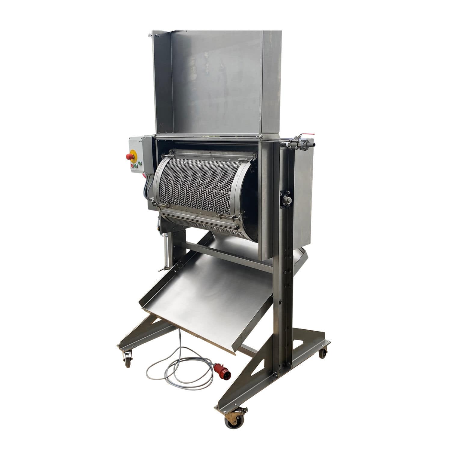 Automatic fish scaling machine - 3000000802/1 - AGK Kronawitter