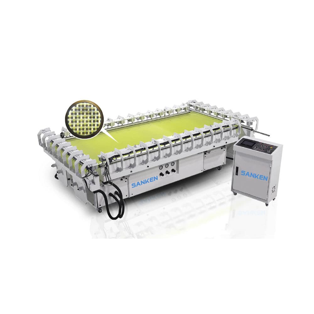 Screen printing stretching machine - SKP-1520SA - SANKEN glass machine