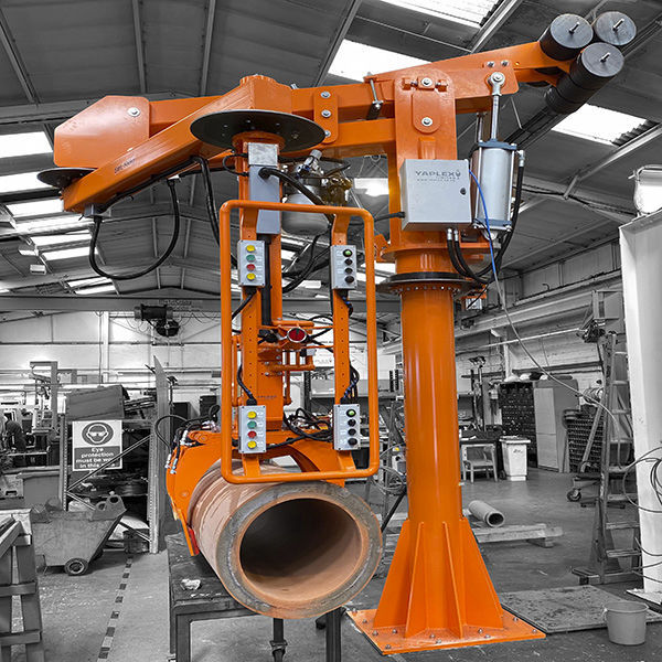 Pneumatic manipulator - Yaplex Ltd - with gripping tool / vacuum / with ...