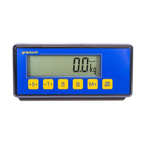 LCD display weight indicator - G400 - Griptech GmbH - panel-mount