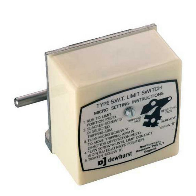 Gear limit switch - SWT - Dewhurst - micro / adjustable