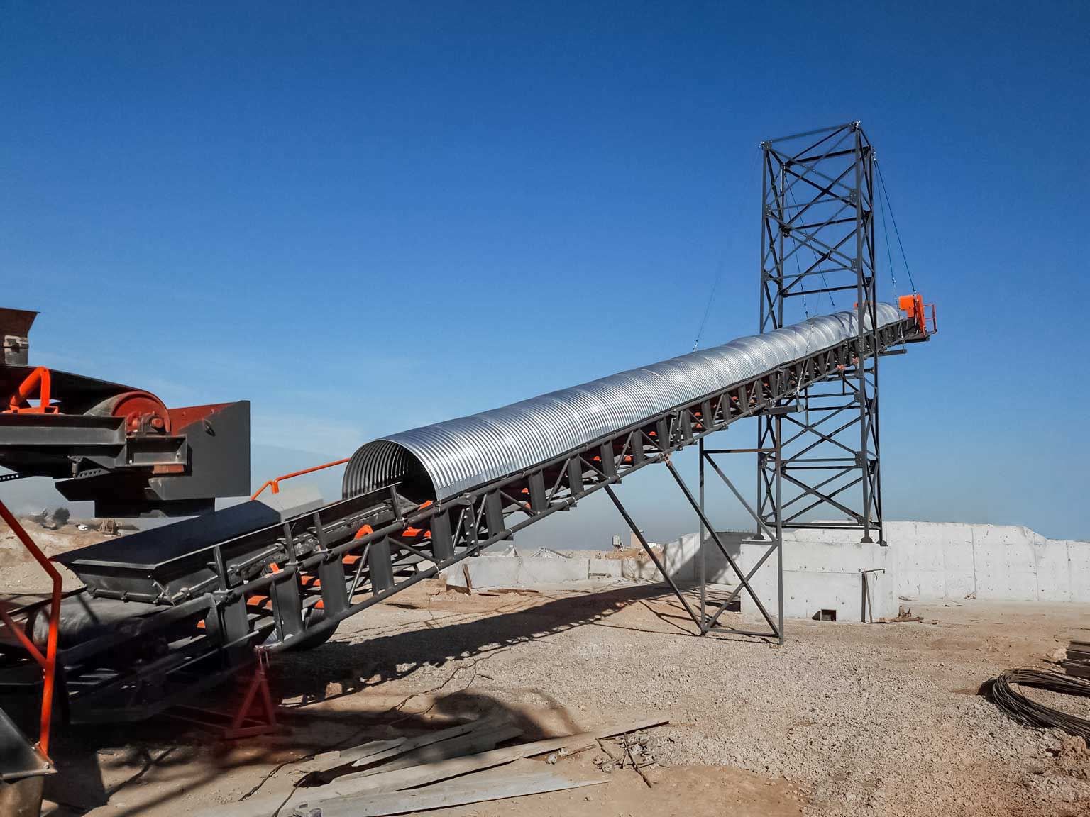 Belt conveyor - BOR - Boratas Machinery - transport / discharge / feeding