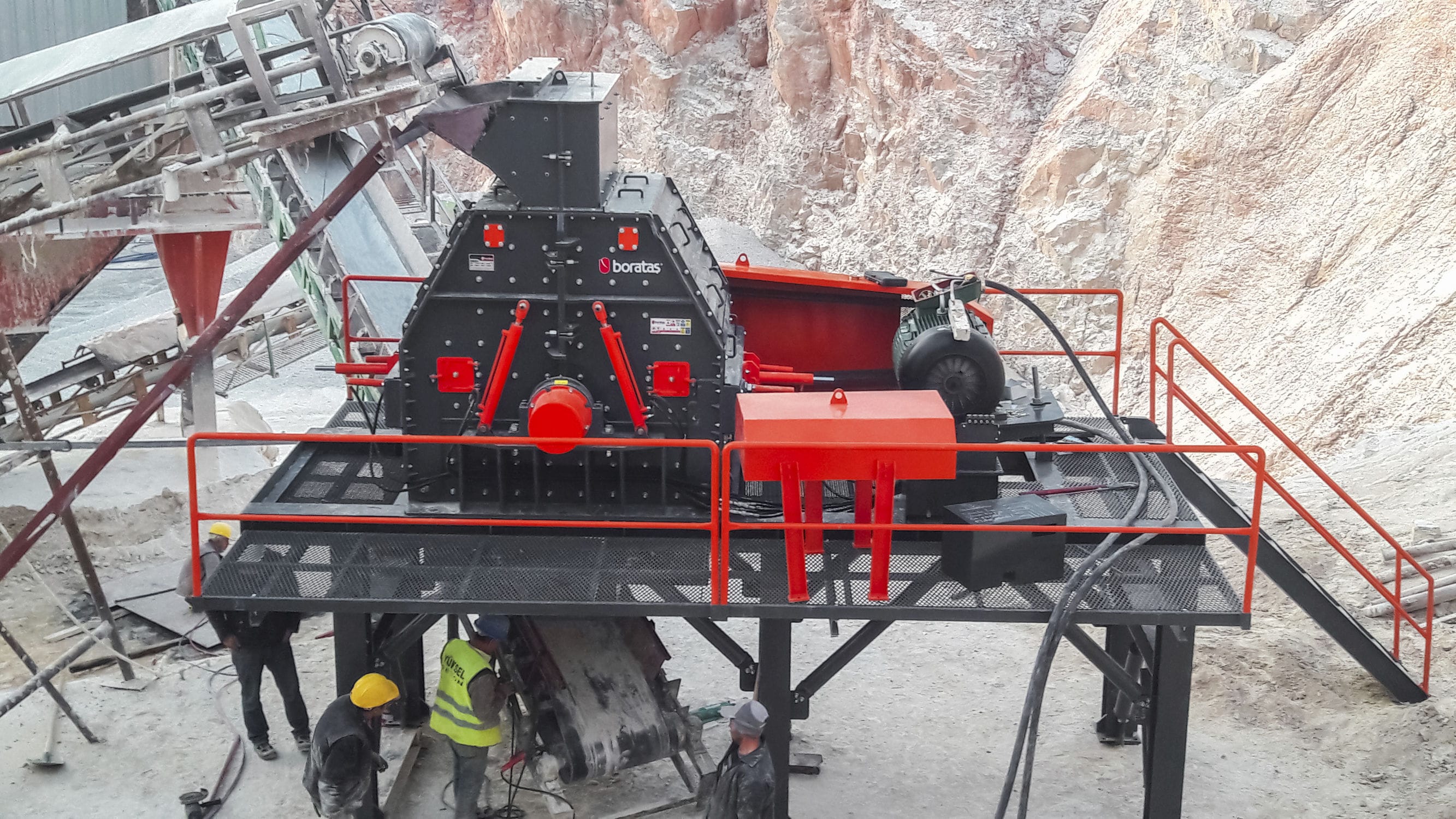 Impact crusher - TDK - Boratas Machinery - stationary / fine / high ...