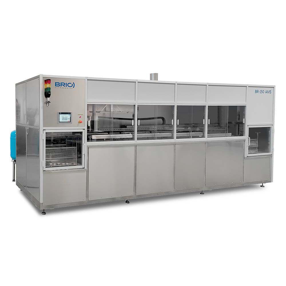 Multiple-stage cleaning machine - BR-Multistage - BRIO Ultrasonics ...