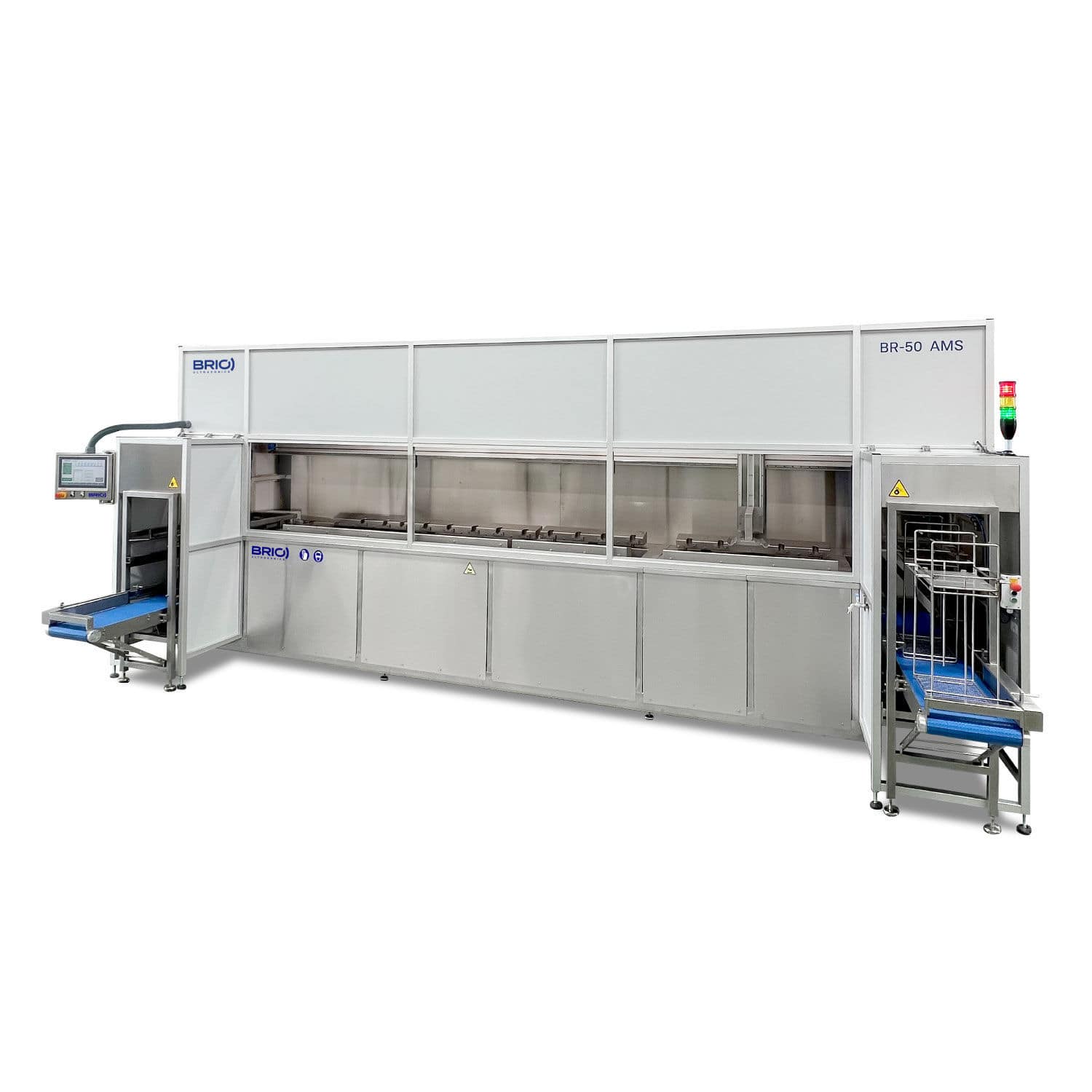 Multiple-stage cleaning machine - BR-Multistage - BRIO Ultrasonics ...