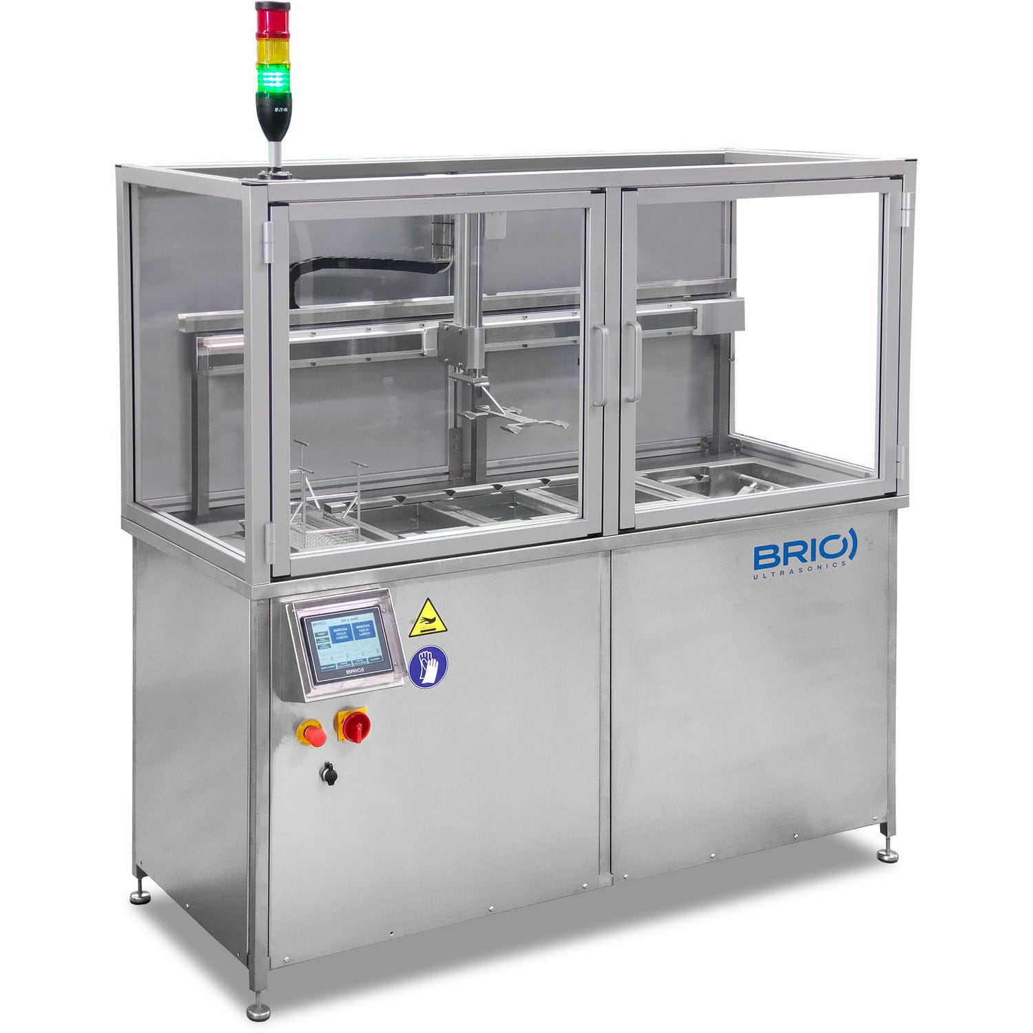 Ultrasonic cleaning machine - BR-10 AMS - BRIO Ultrasonics - immersion ...