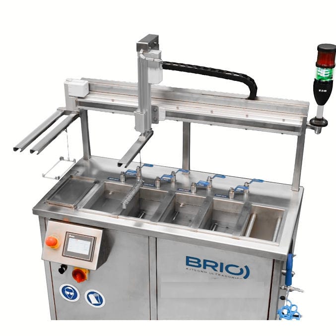 Ultrasonic cleaning machine - BR-AMS LENS - BRIO Ultrasonics ...