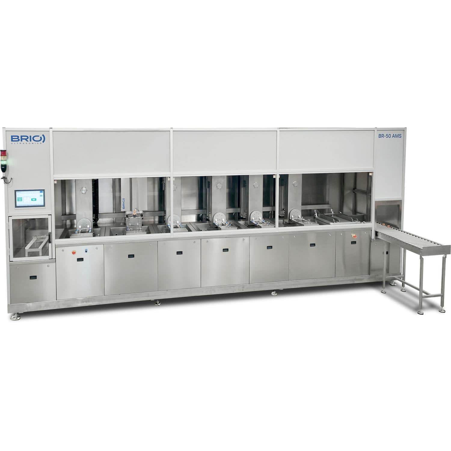 Multiple-stage cleaning machine - BR-Multistage - BRIO Ultrasonics ...