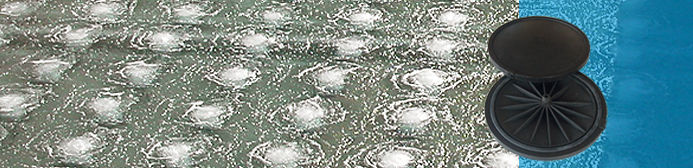 Disc gas diffuser - Roeflex® - Aqseptence Group - for wastewater treatment