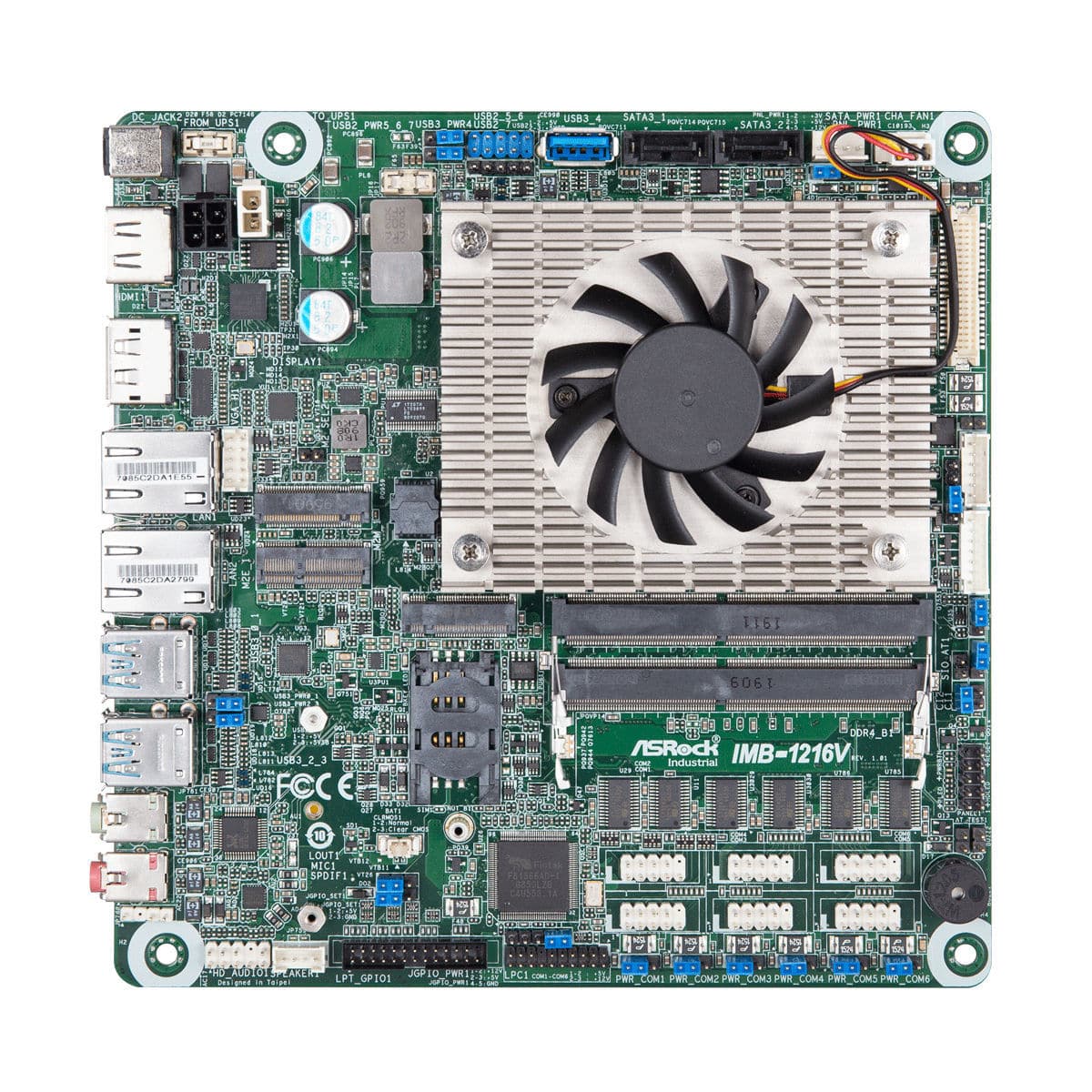 Mini-ITX motherboard - IMB-1216 - ASRock Industrial - 8th Generation Intel® Core™ / Intel ...