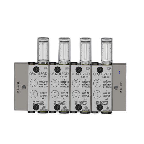 Lubricant distributor - DF3 - SOATO FLUID SYSTEM - dual-line / flexible ...