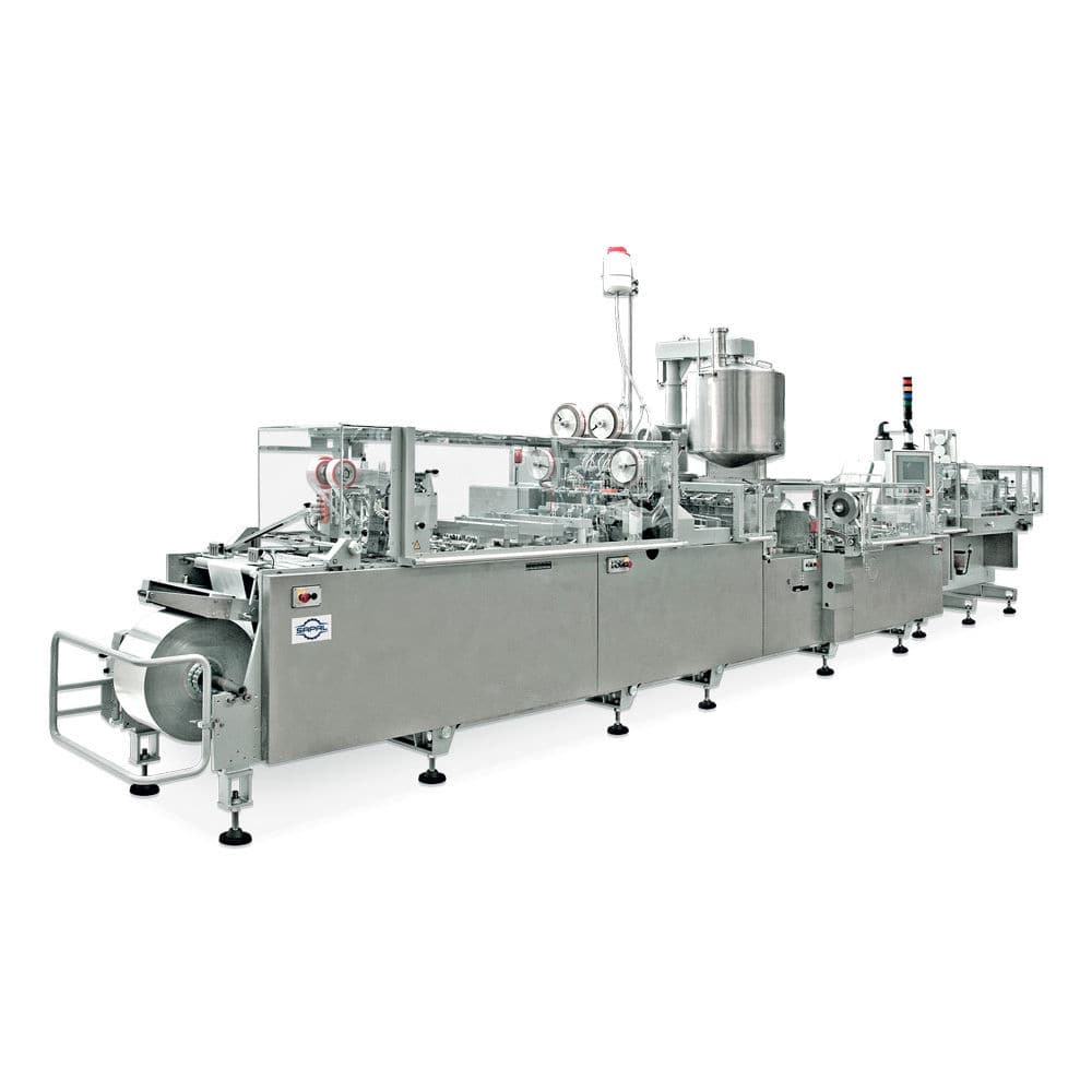 Automatic packaging machine - DCP 0600-1 - Sapal SA - fold wrapping ...